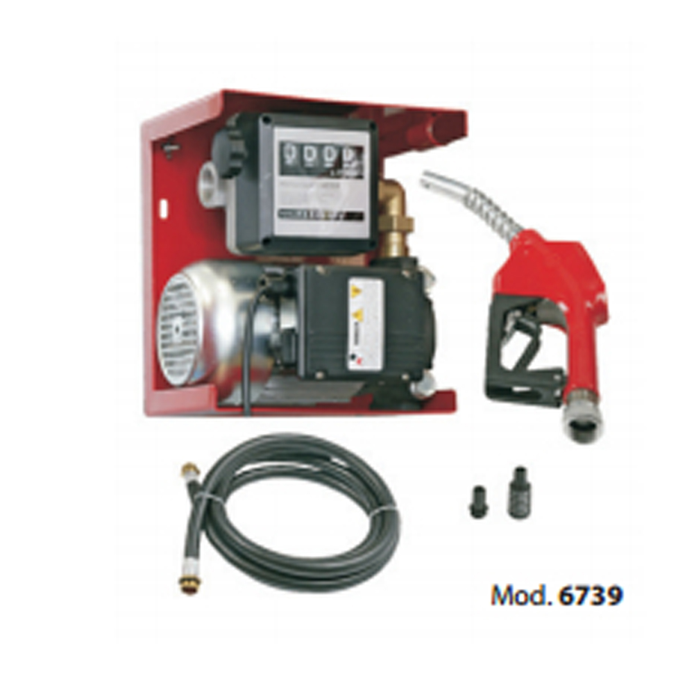 FLEXBIMEC 6739 Diesel Transfer Kit Mounted On Wall 100L/Min 220V 750W ...